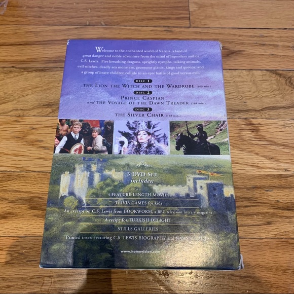 Media | Chronicles Of Narnia Dvd Set | Poshmark